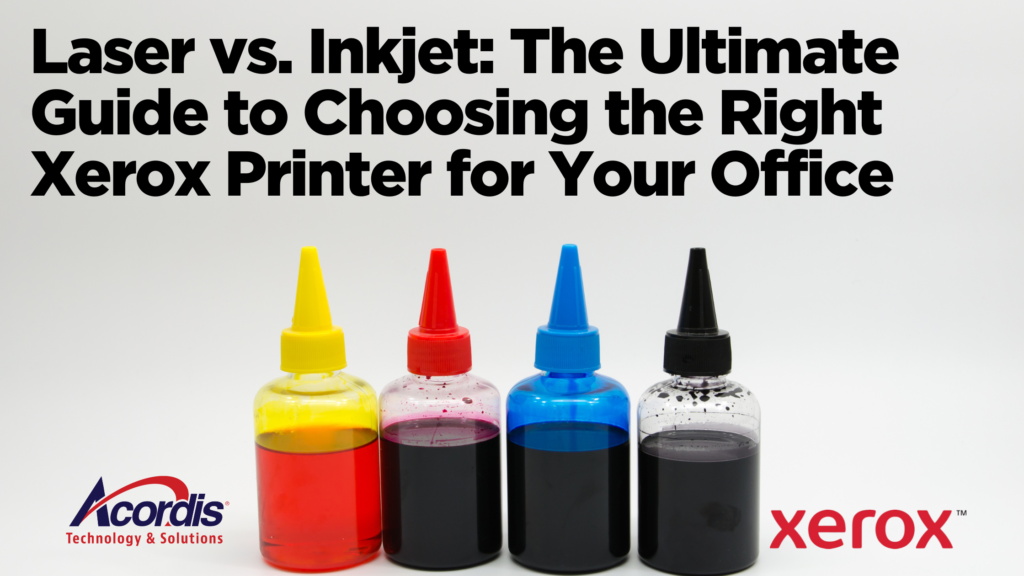 Laser vs. Inkjet: The Ultimate Guide to Choosing the Right Xerox ...